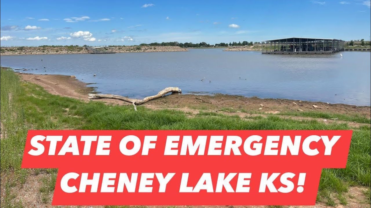 Cheney Lake Ks water level! - YouTube