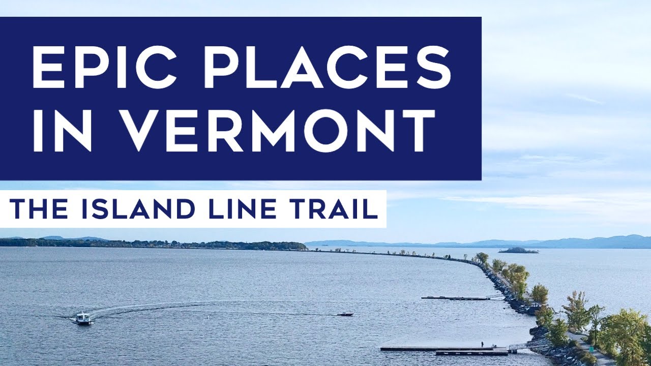 Epic Places in Vermont: Island Line Trail | Things to do in Vermont ...