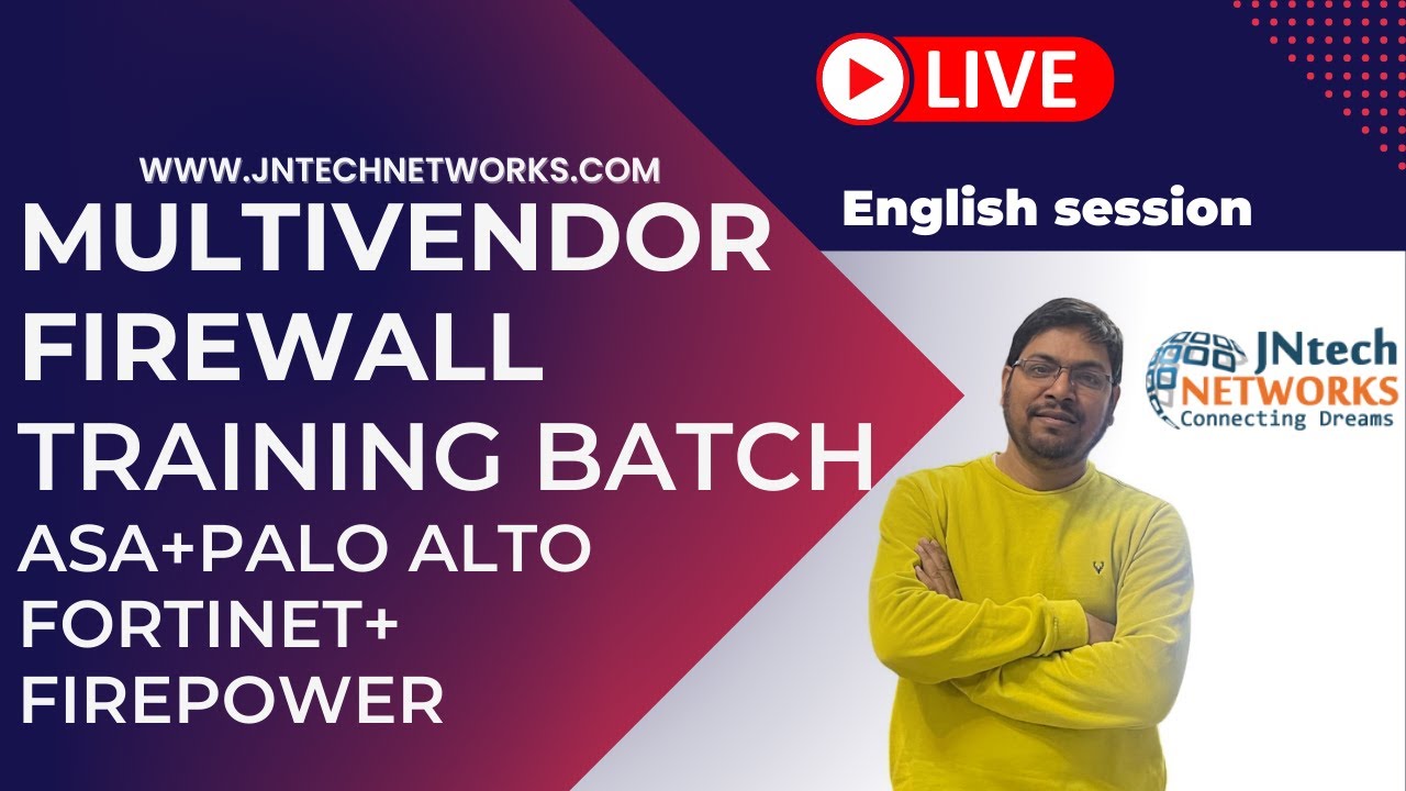 MULTIVENDOR FIREWALL TRAINING CISCO ASA + PALO ALTO + FORTINET + CISCO ...