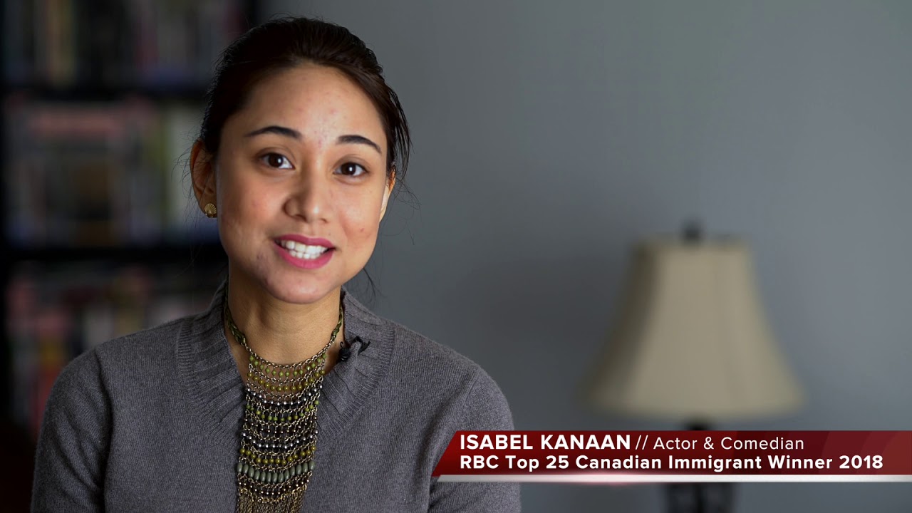RBC Top 25 Canadian Immigrant Award Winner - Isabel Kanaan - YouTube