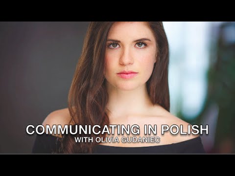 Learn to Speak Polish- Lesson 1 (starting a conversation) - YouTube