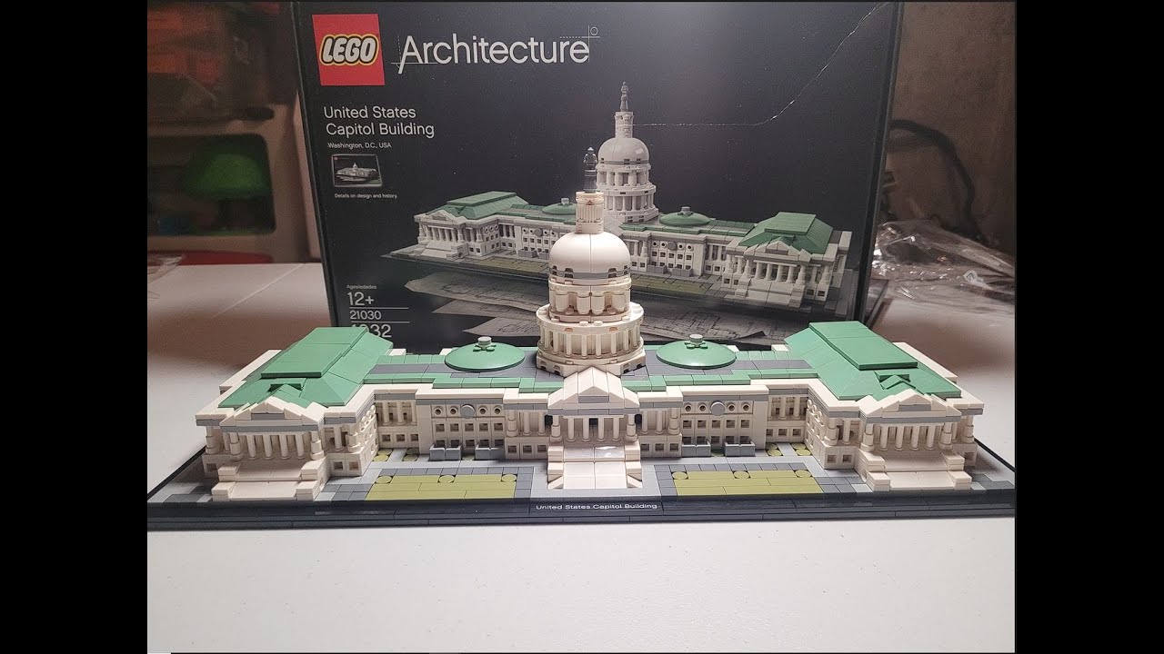 Lego U.S. Capitol Building Time-Lapse - YouTube
