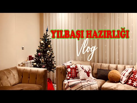 YILBAŞI HAZIRLIĞI 🎄🧑‍🎄 | BİRLİKTE EVİ SÜSLÜYORUZ ✨ VLOGMAS | SESSİZ VLOG