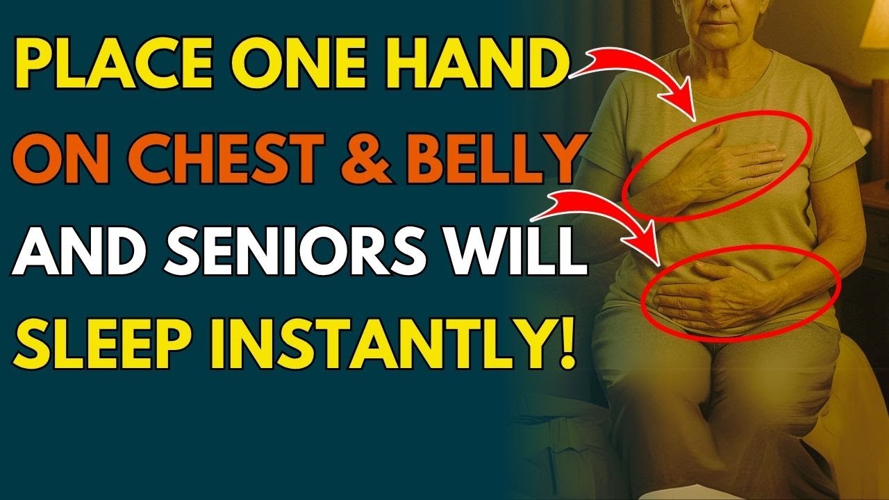 Seniors Want to Sleep Well? Place One Hand on Your Chest, One on Your ...