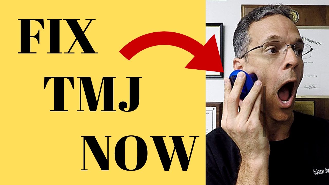 How to FIX your TMJ *Jaw Pain* - YouTube