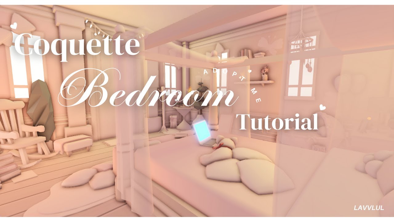 Coquette Bedroom TUTORIAL !! Adopt me! 2025 ♡ ˚｡ | Roblox - YouTube