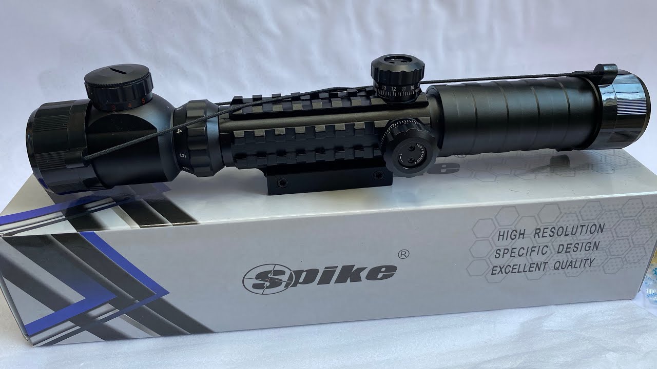 Spike 3-9x32EG scope dürbün - YouTube