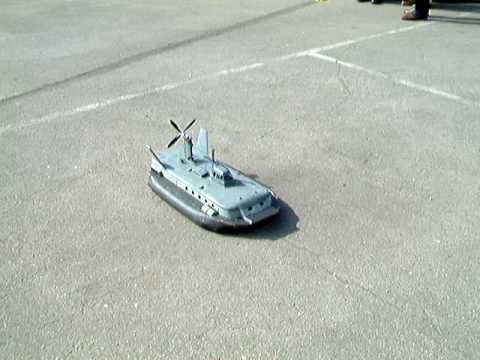 BH.7 hovercraft model at the Hovercraft Museum - YouTube