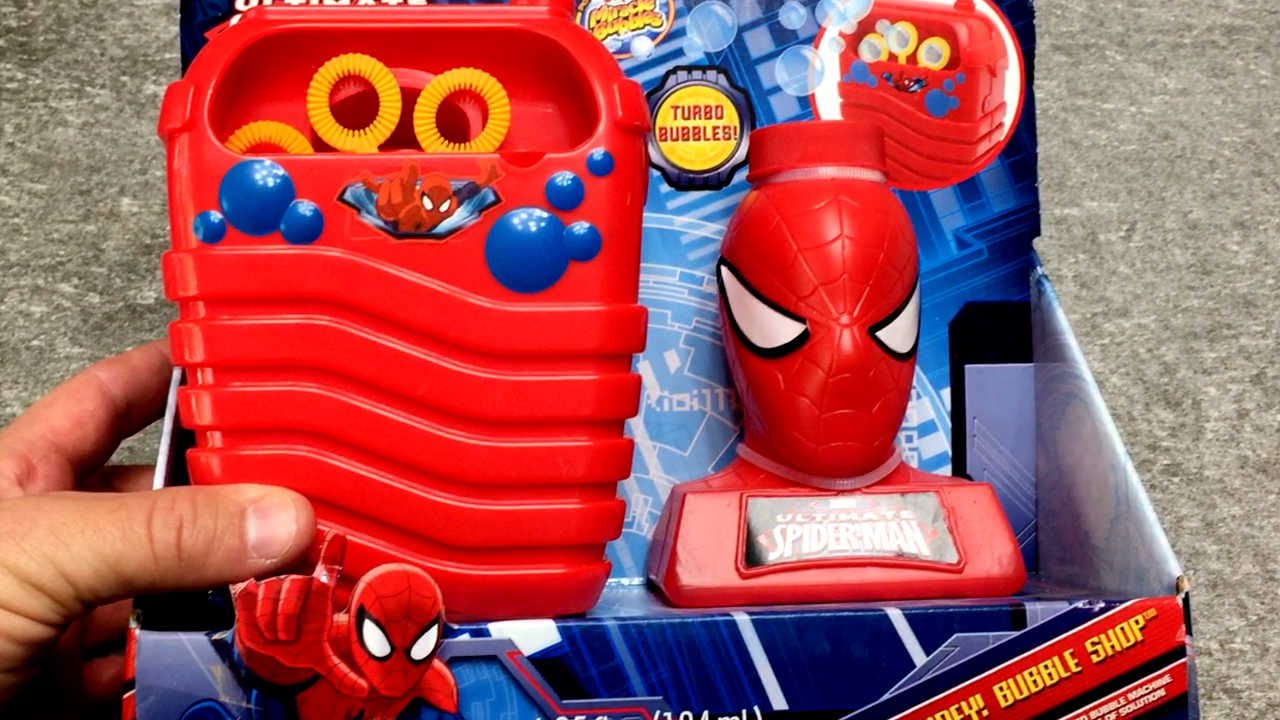 MARVEL ULTIMATE SPIDER-MAN Go Spidey! Bubble Shop - YouTube