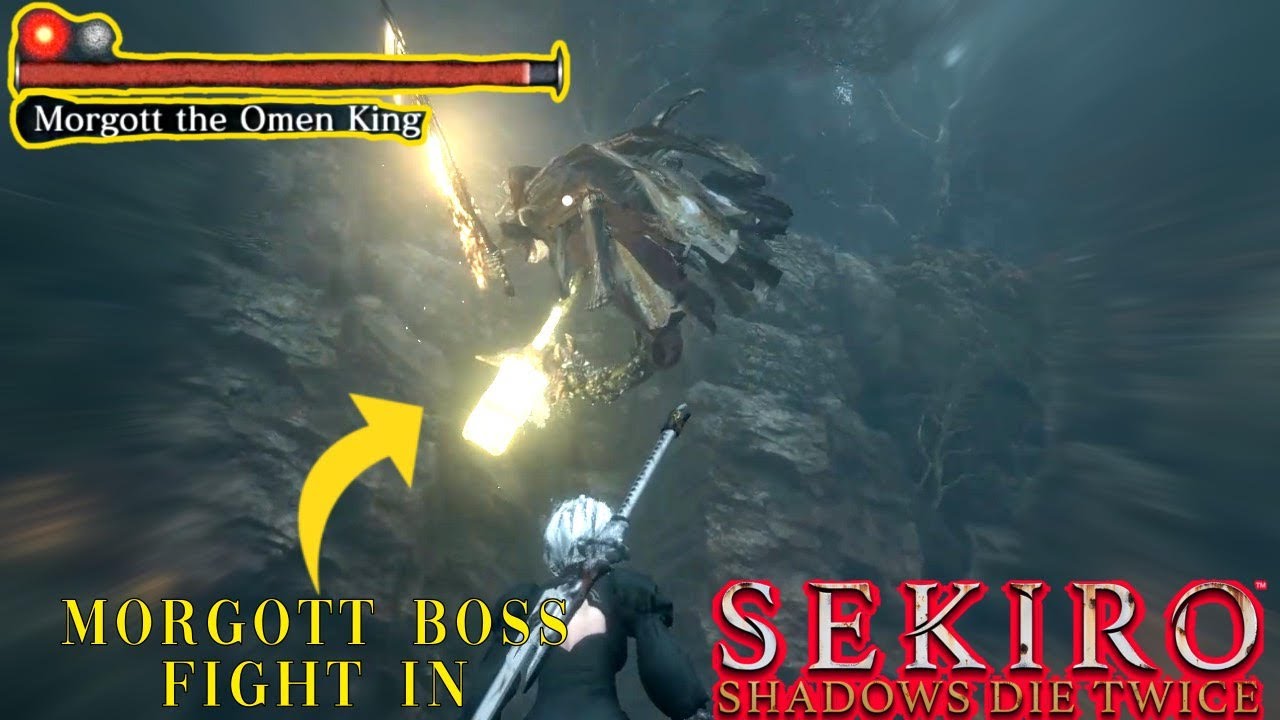 MORGOTT, THE OMEN KING boss fight in SEKIRO (mod in description) - YouTube