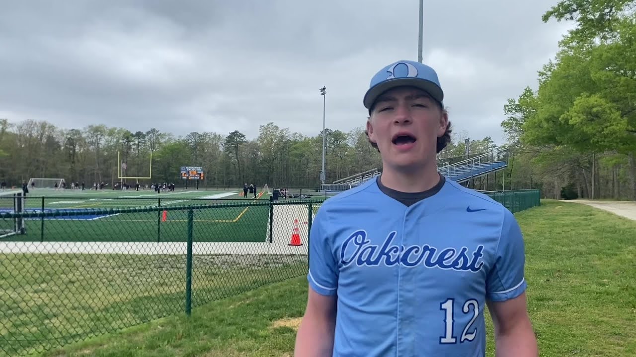 Oakcrest pitcher Will Grayson talks about pitching mechanics - YouTube