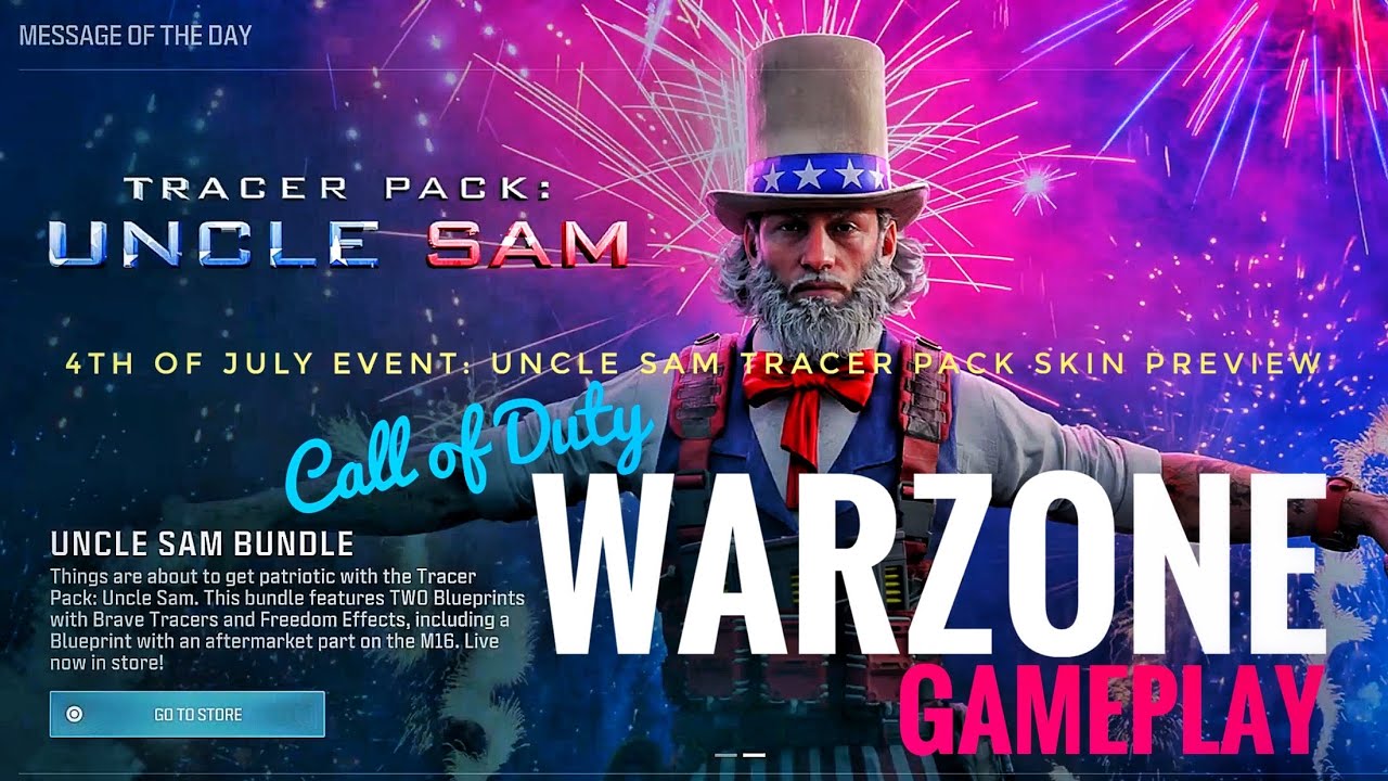 Call of Duty Warzone Live Stream - Season 4 Reloaded 4th of July Event ...
