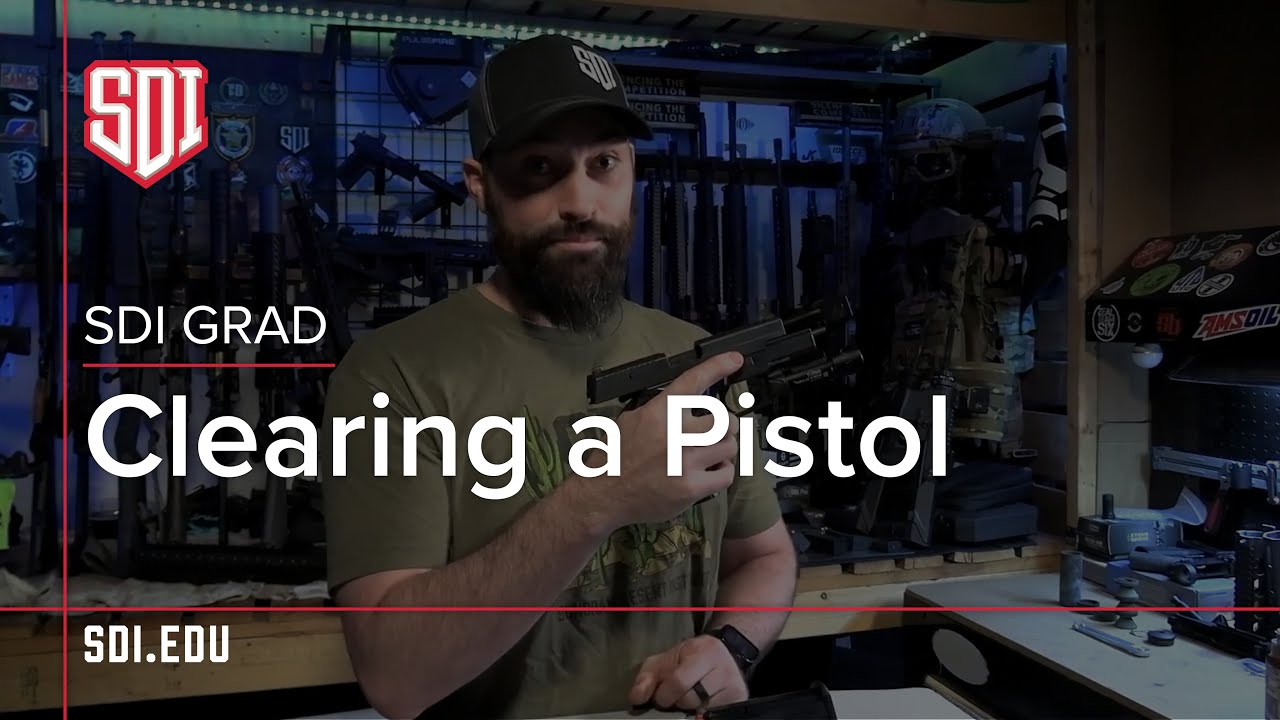 SDI GRAD on Clearing A Pistol - YouTube