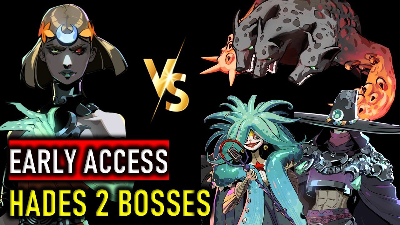 Hades 2 Bosses | Headmistress Hecate, Scylla and the Sirens & Infernal ...