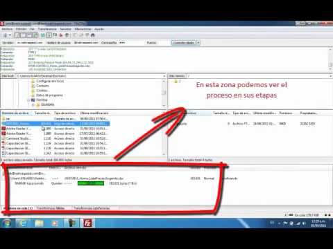 Como Subir y Bajar archivos de un FTP con FileZilla - YouTube