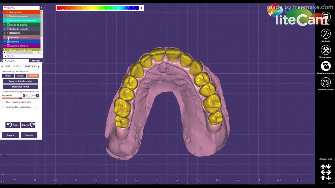 HOW TO Crown design + Thimble + Cut Vision - YouTube