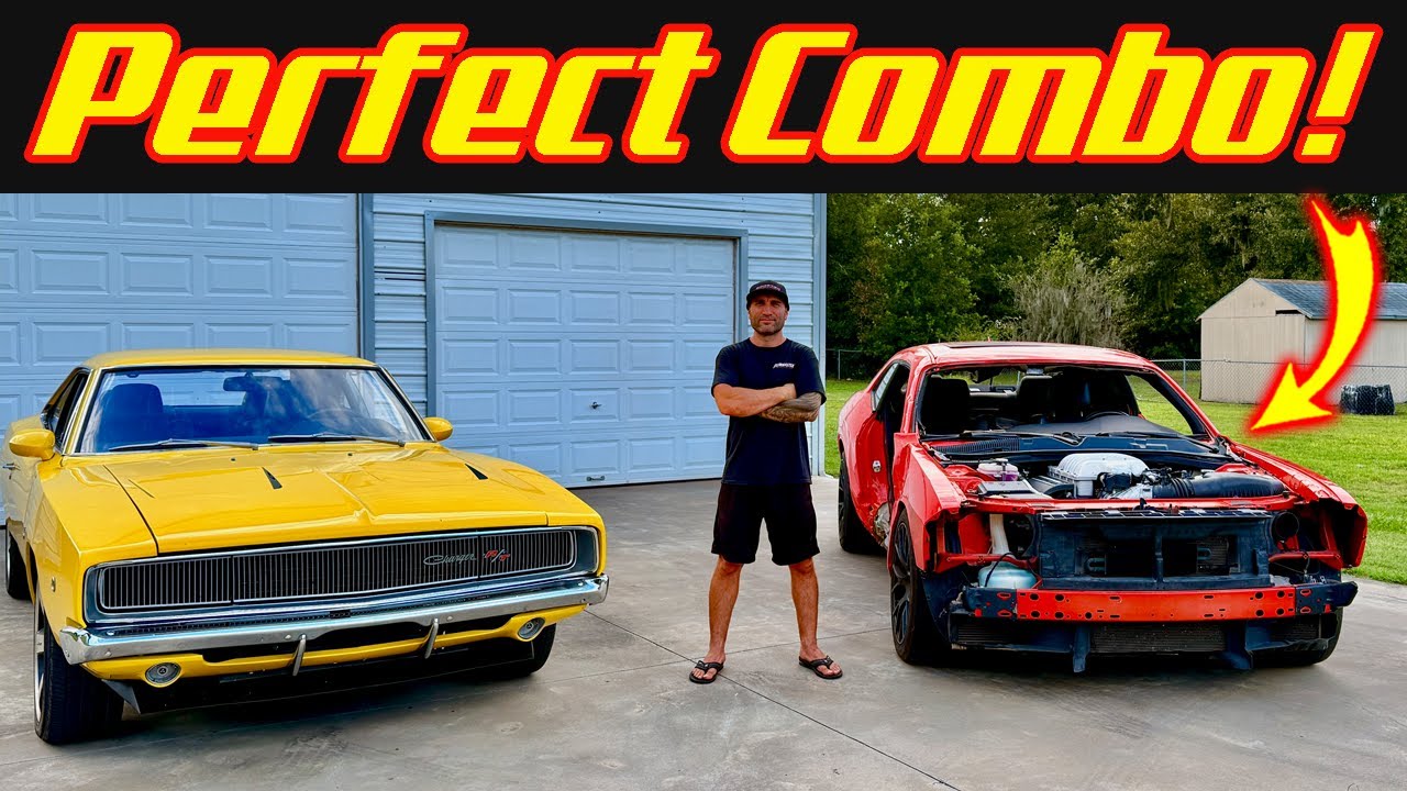 RestoMod 68 Charger Hellcat Classic Car Build - TEARDOWN - YouTube