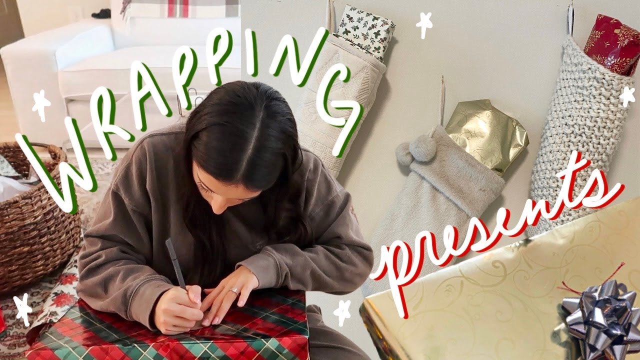 CHRISTMAS WRAP WITH ME 2021 // wrapping tonssss of presents for ...
