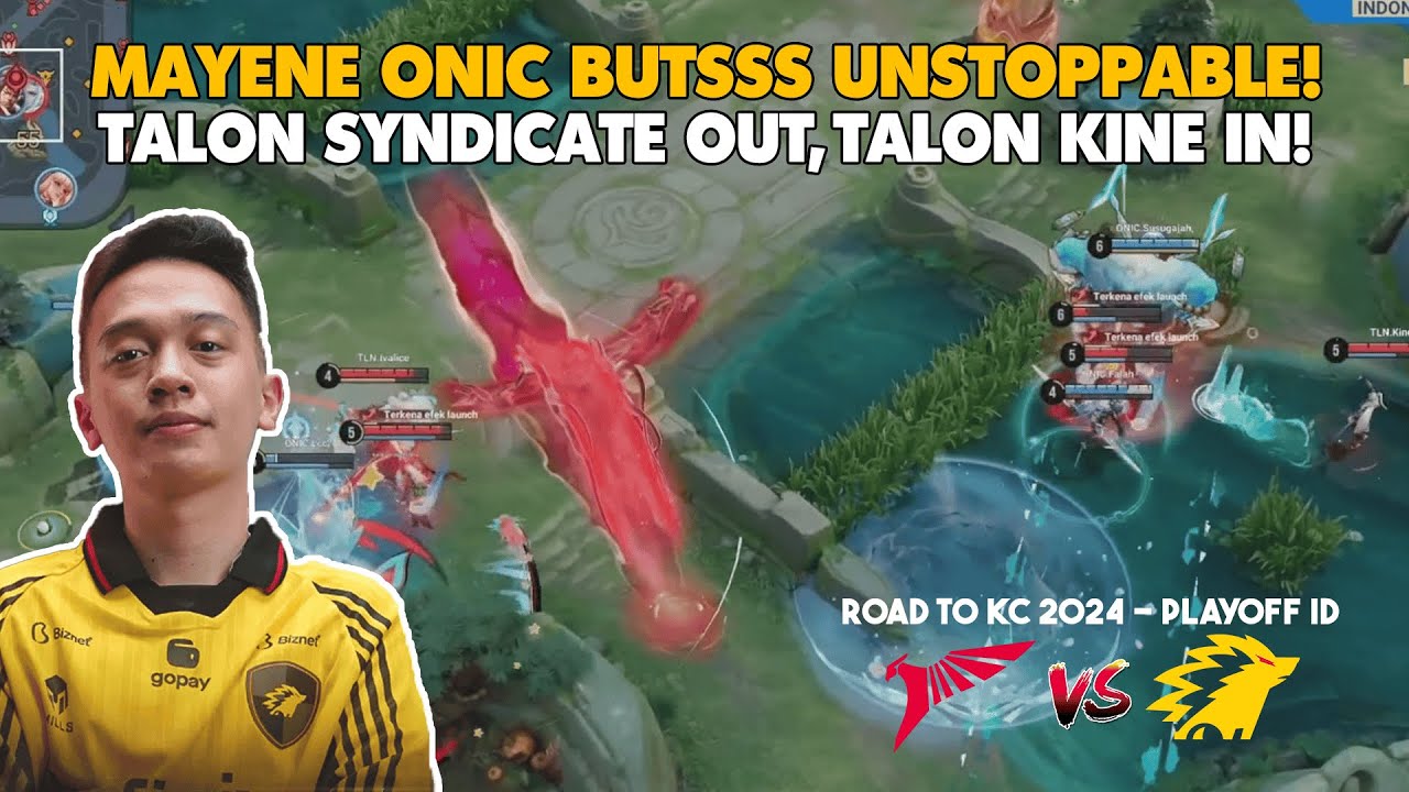 Onic Butsss Memang Clashlaner Kelas Dunia! - Talon Vs Onic - HOK ...