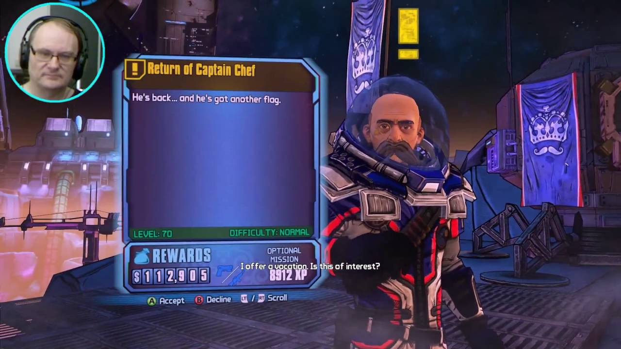 Borderlands the pre sequel - Return of Captain Chef - YouTube