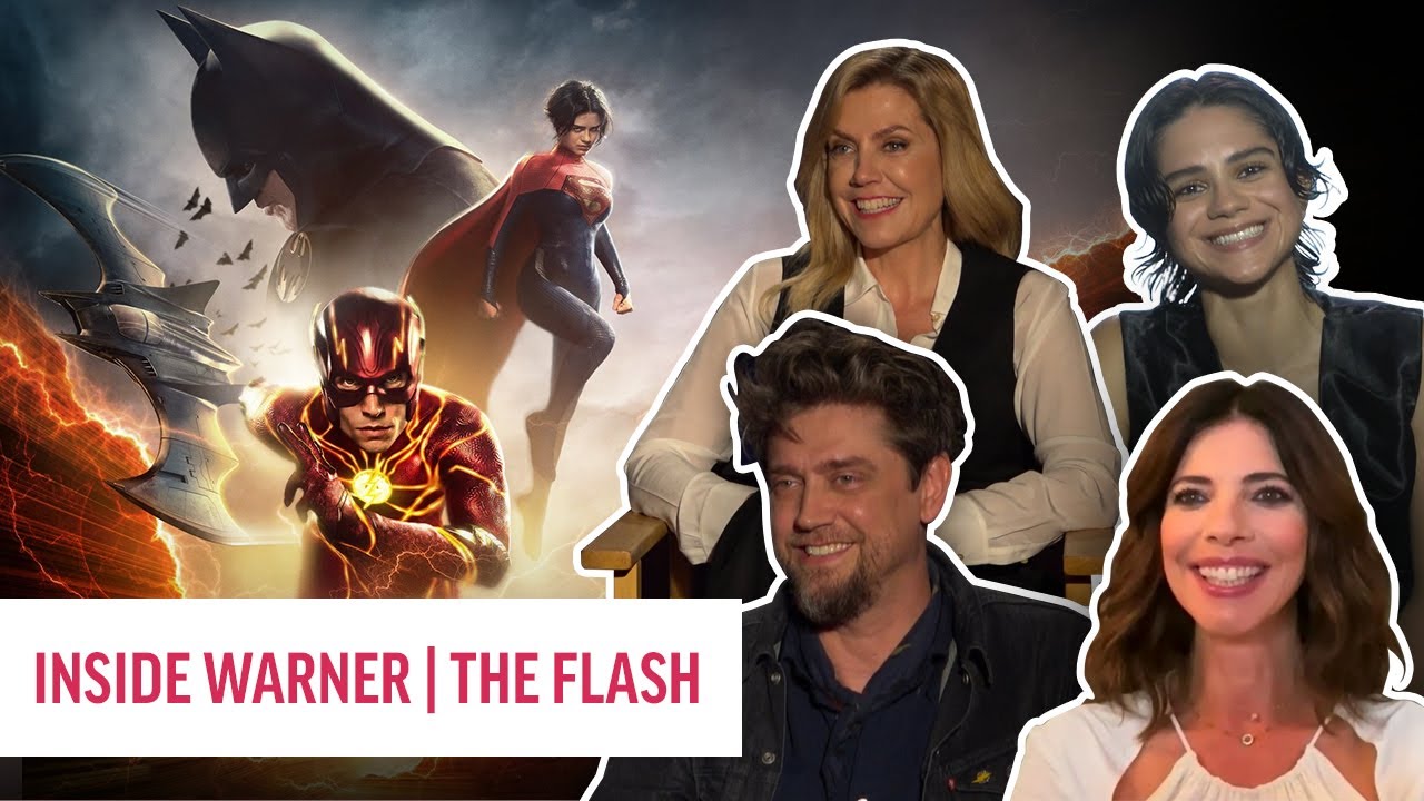 ENTREVISTA COM ANDY MUSCHIETTI, MARIBEL VERDÚ, SASHA CALLE E EQUIPE DE THE FLASH | INSIDE WARNER ...