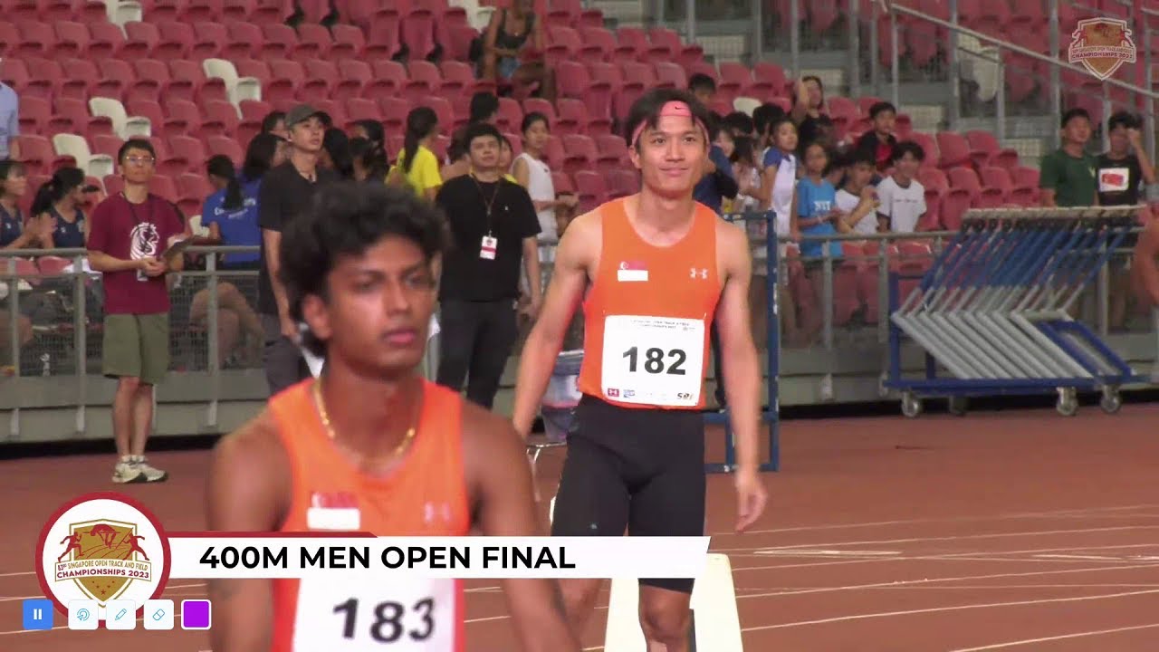Calvin Quek - 400m Final [Singapore Open 2023] Apr 27, 2023 - YouTube