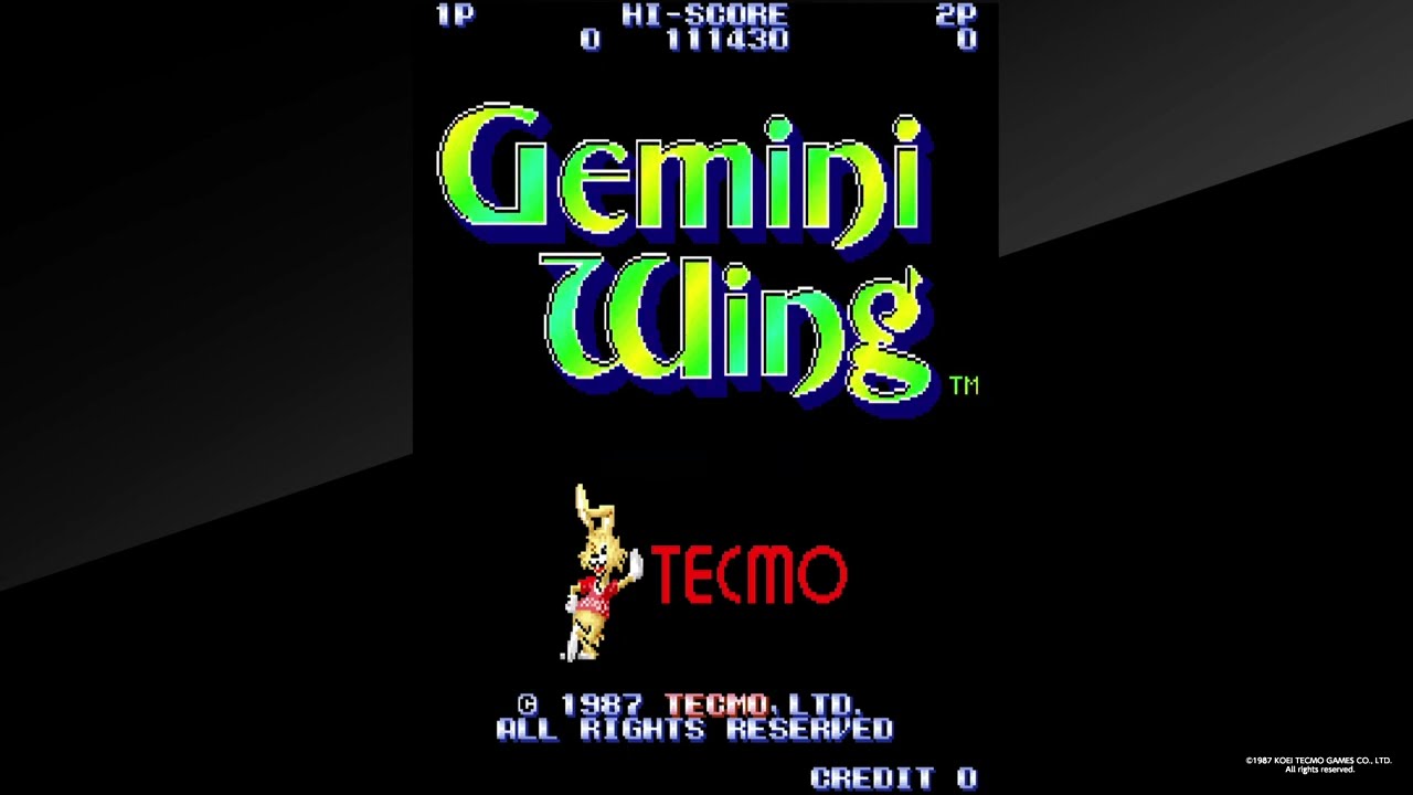 Arcade Archives GEMINI WING PS5 - YouTube
