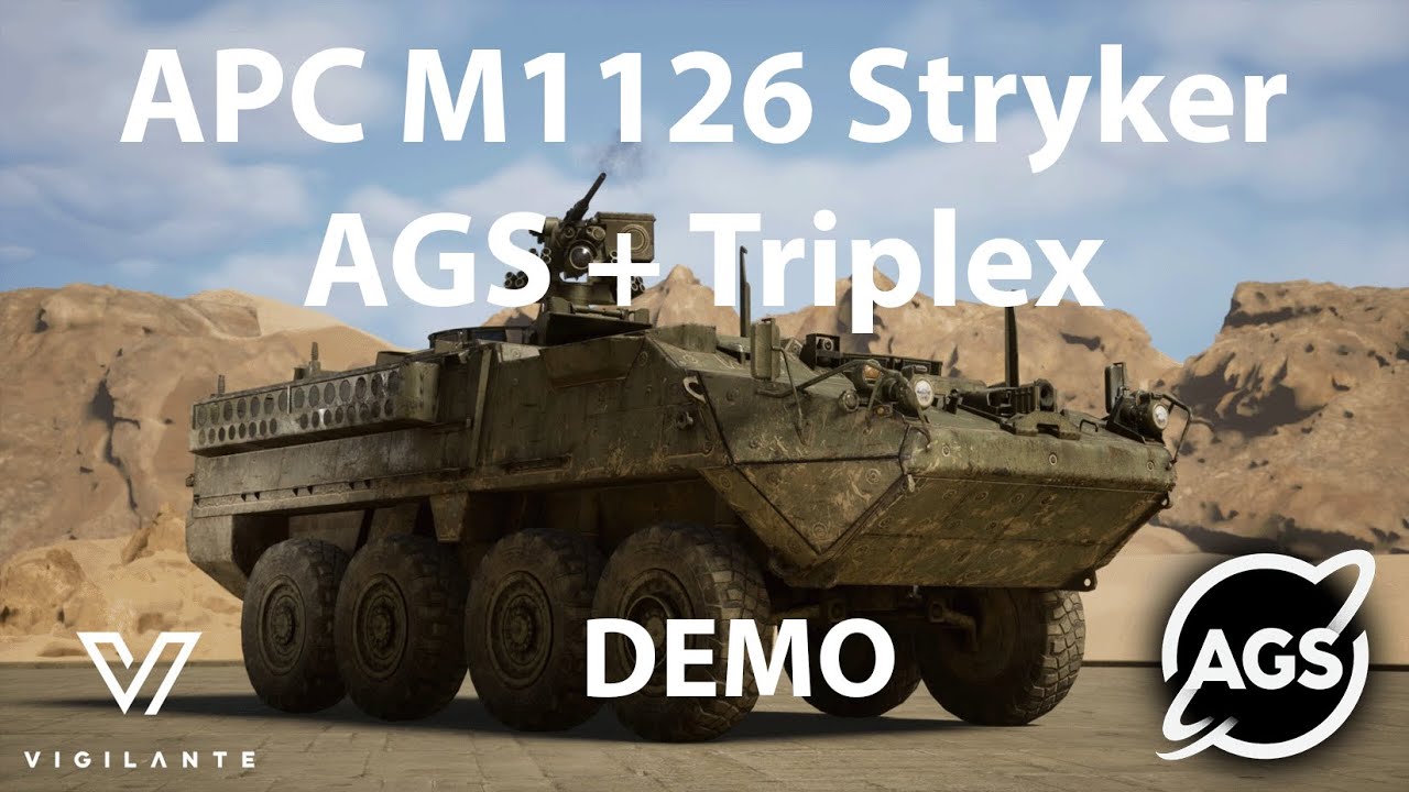 Vigilante APC M1126 Stryker + Triplex (AGS Alpha 1.0) UE5 DEV LOG - YouTube