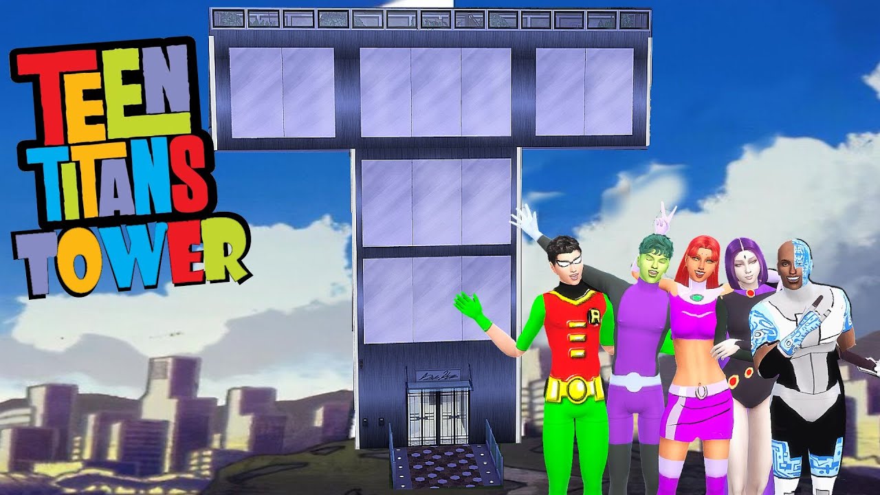 Titans Tower complete Speed build | Sims 4 download + cc list - YouTube