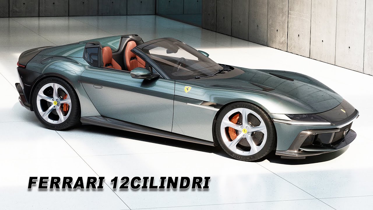 2025 Ferrari 12Cilindri – New 819 HP GT With a Roaring V 12 - YouTube