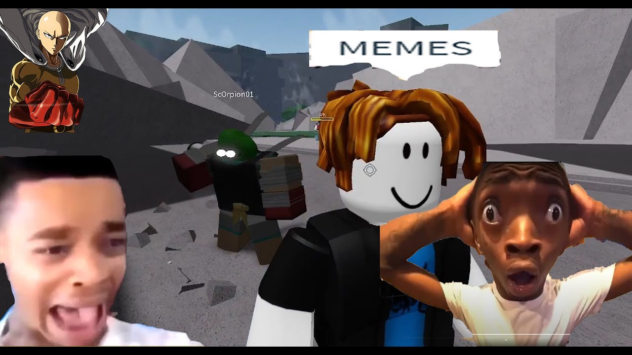 Funny Moments The Strongest Background Roblox - YouTube