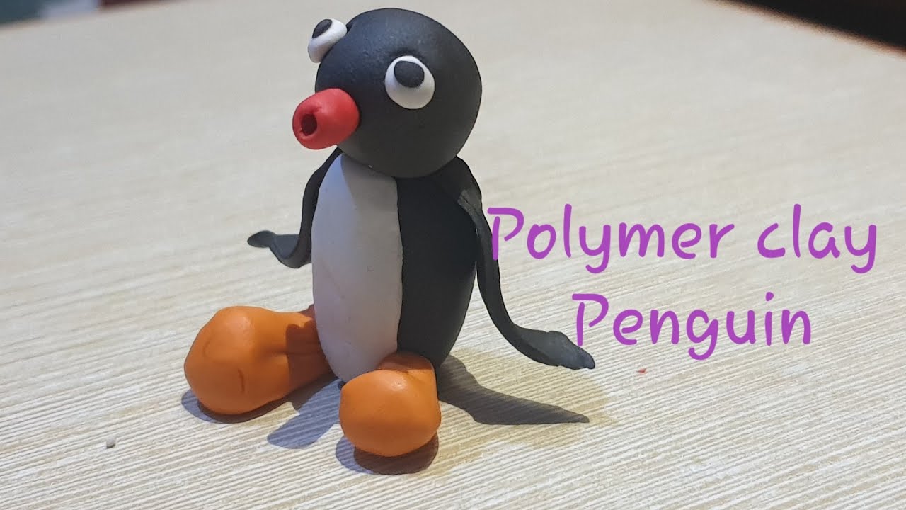 PENGUIN CLAY PENGUIN HOW TO MAKE USING POLYMER CLAY TUTORIAL PENGUIN CLAY PENGUIN HOW TO MAKE USING POLYMER CLAY TUTORIAL