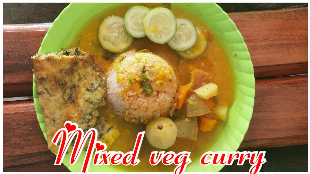 Lunch preparation.. Mixed veg curry(Koot curry in our language ) # ...