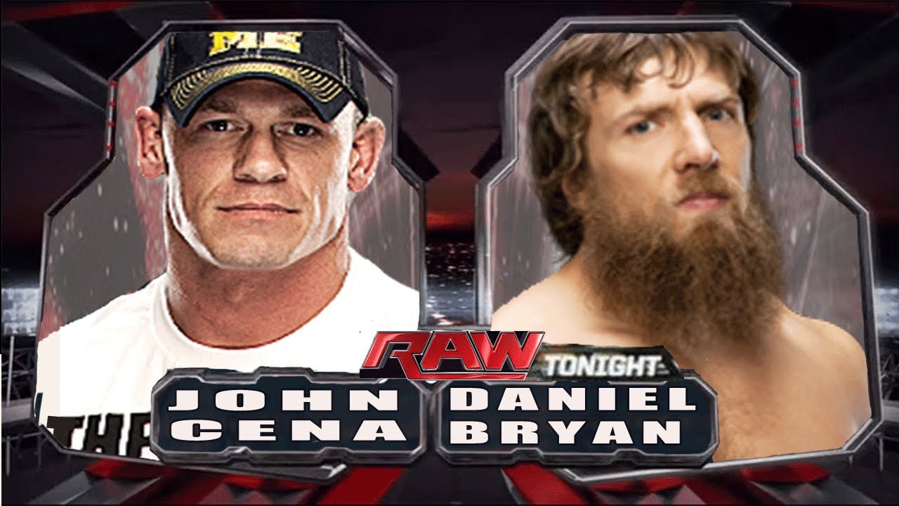WWE RAW John Cena vs Daniel Bryan Full Match HD! - YouTube