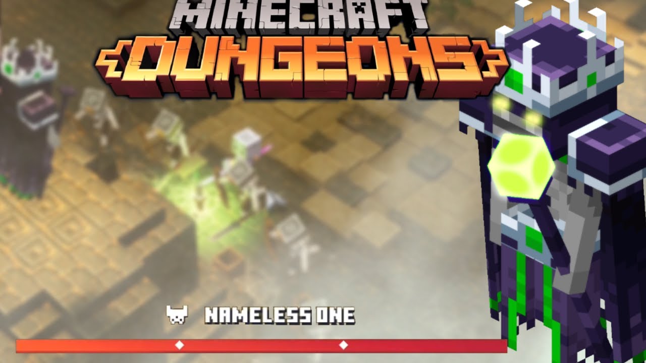 THE NAMELESS ONE ARISES !!! | Minecraft Dungeons - Episode 7 - YouTube