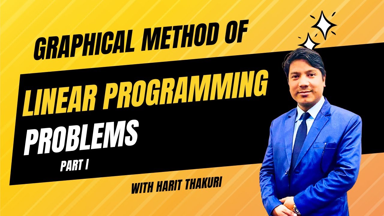 Linear Programming Problems || Graphical method || Full Concept in ...