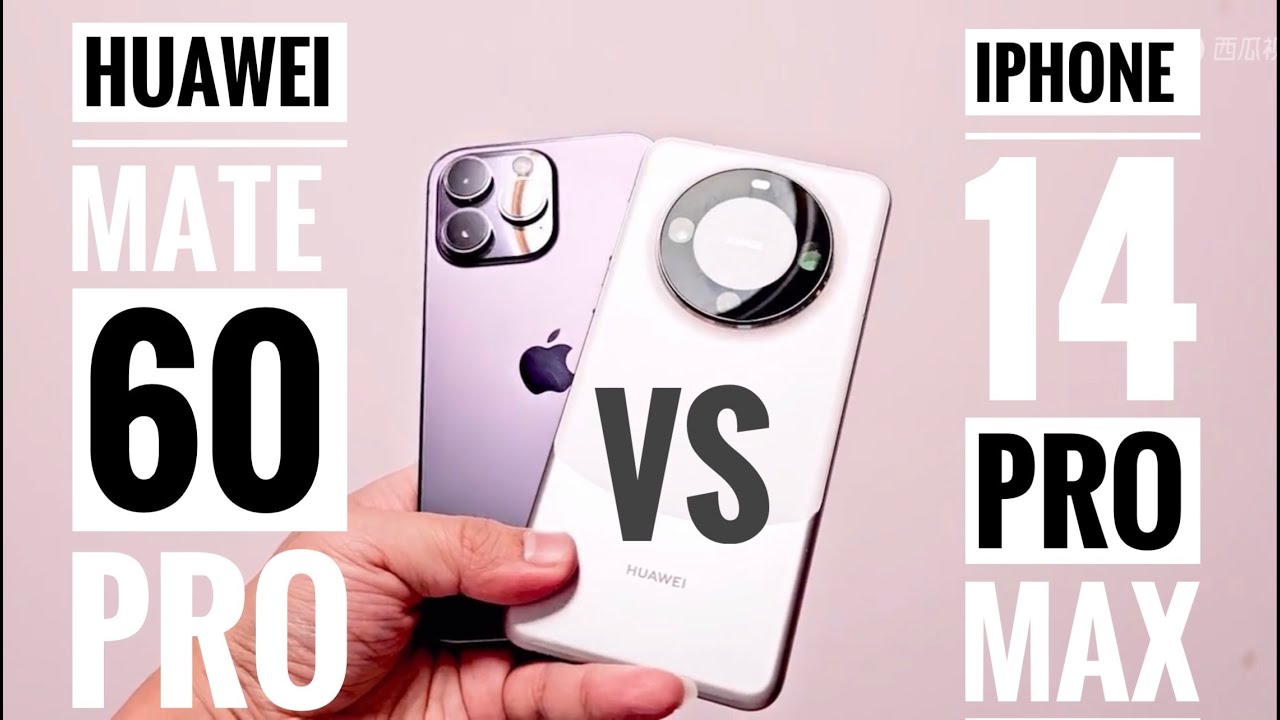 HUAWEI MATE 60 PRO vs IPHONE 14 PRO MAX | CAMERA TEST COMPARISON