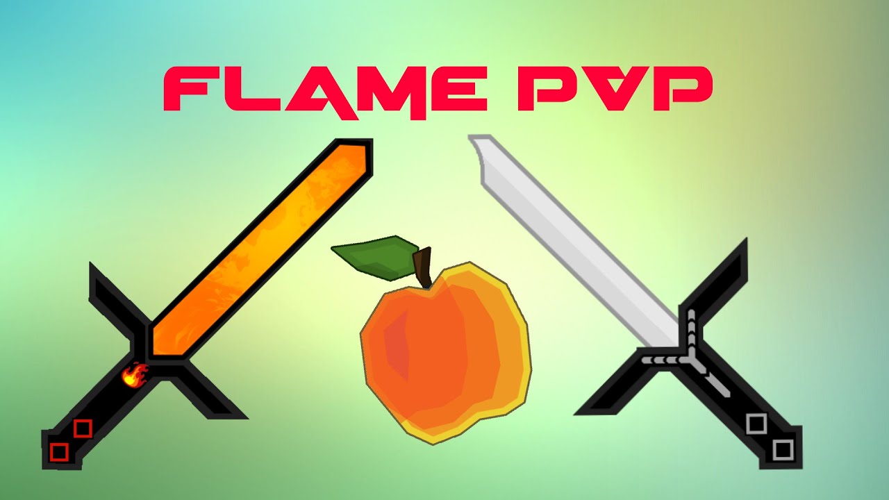 Minecraft PvP Texture Pack - Flame PVP Pack 1.8! ★ - YouTube