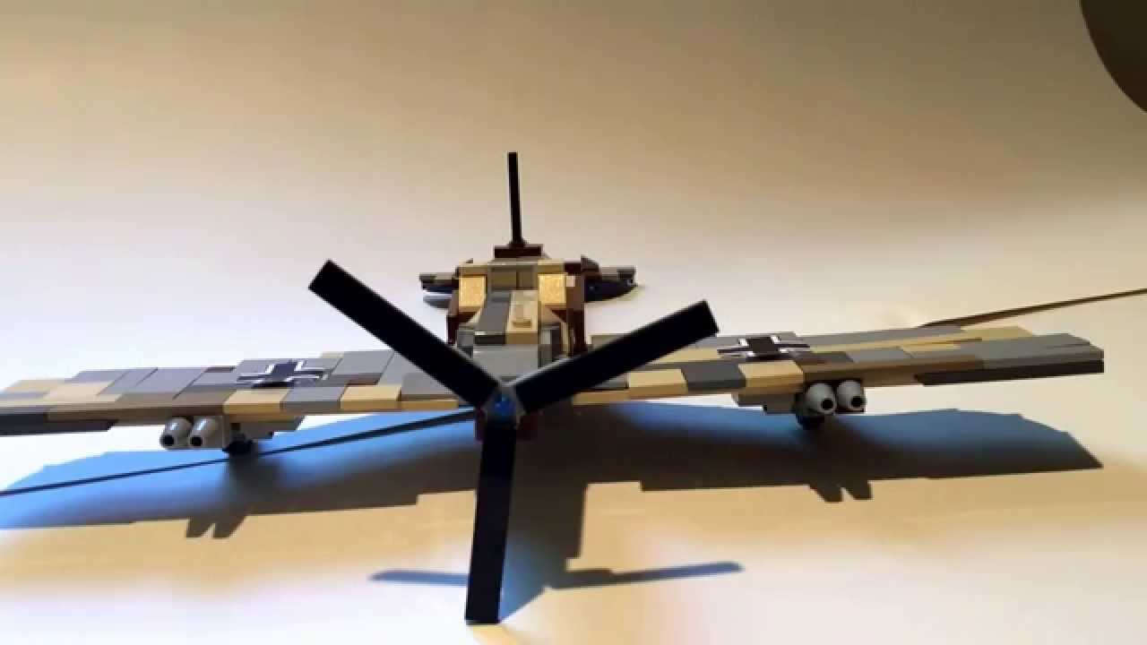 Lego Luftwaffe Nazi Plane WW2 - YouTube
