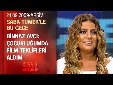 Binnaz Avcı: Evliliklerimin bitmesi belki de şansım - Saba Tümer'le Bu Gece - 24.09.2009