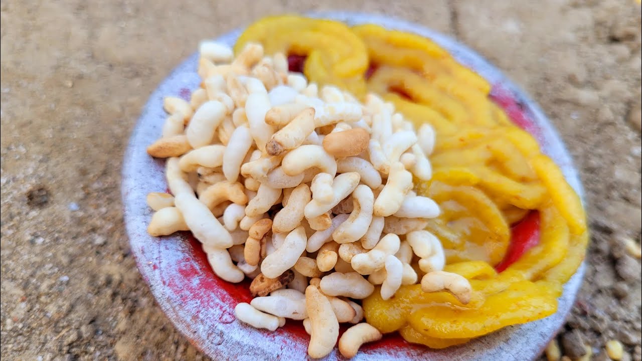 The Minute Cooking | Jilapi | Yummy Jalebi Recipe | Puffed Rice ...