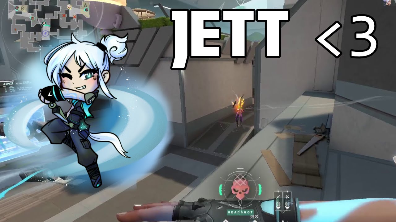 I Love Jett~ - Jett Highlights - Valorant - YouTube