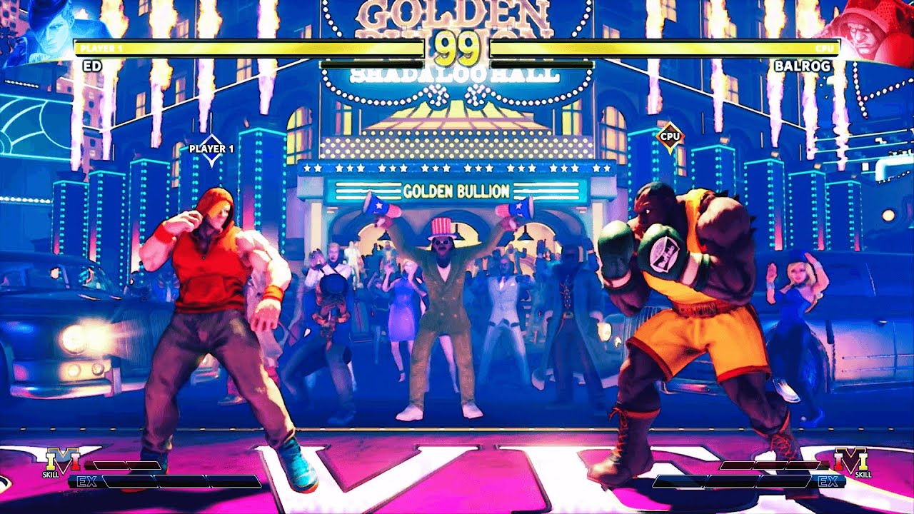 ED vs Balrog (Hardest) Street Fighter 5. - YouTube