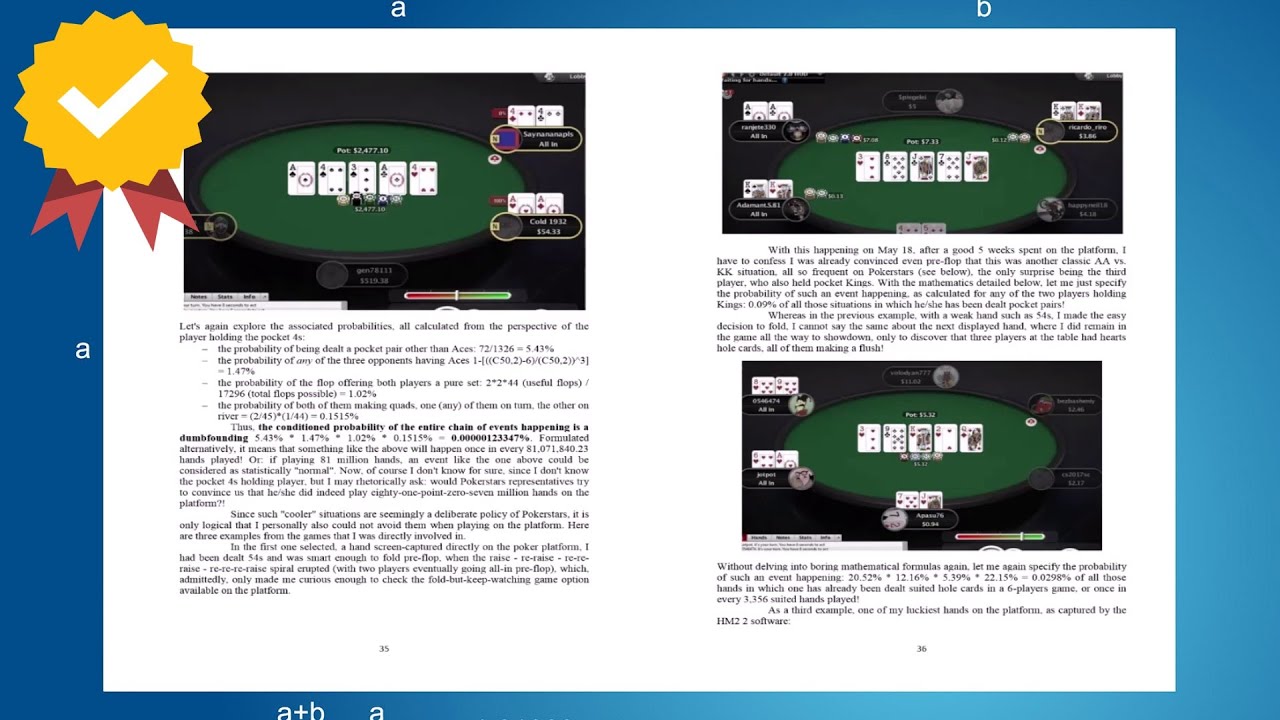 📌 ONLINE POKER RIGGED OR NOT ? | This could be the answer - YouTube