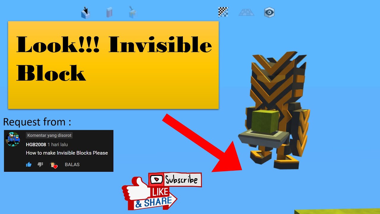 How To Make Invisible Block at Kogama || Easy - YouTube