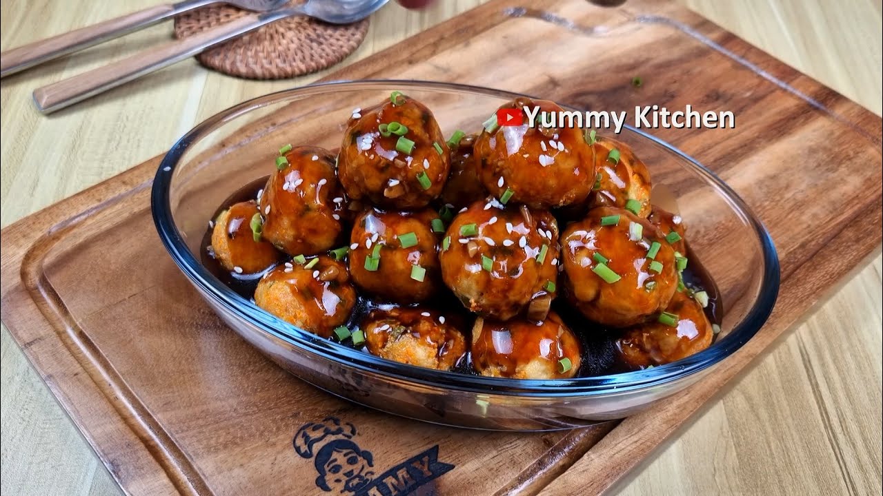 Teriyaki Tofu Balls - YouTube