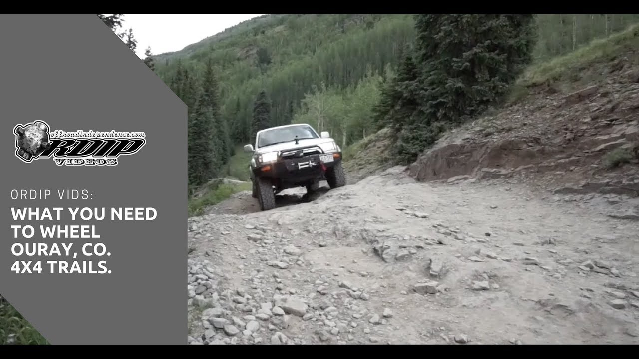 ORDIP VIDS: What You Need For Off Roading In Ouray Colorado - YouTube