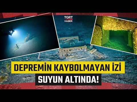 17 Ağustos 1999 Marmara Depremi’nin İzleri Su Altında! Denize Gömülen Yapılar, Ağaçlar ve Eşyalar…