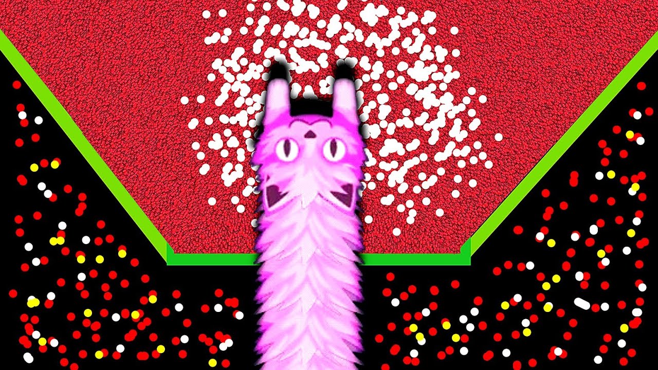 I Feed Cute Scores For Noob Snakes 🐍 Best Snake io Epic Gameplay Video ...