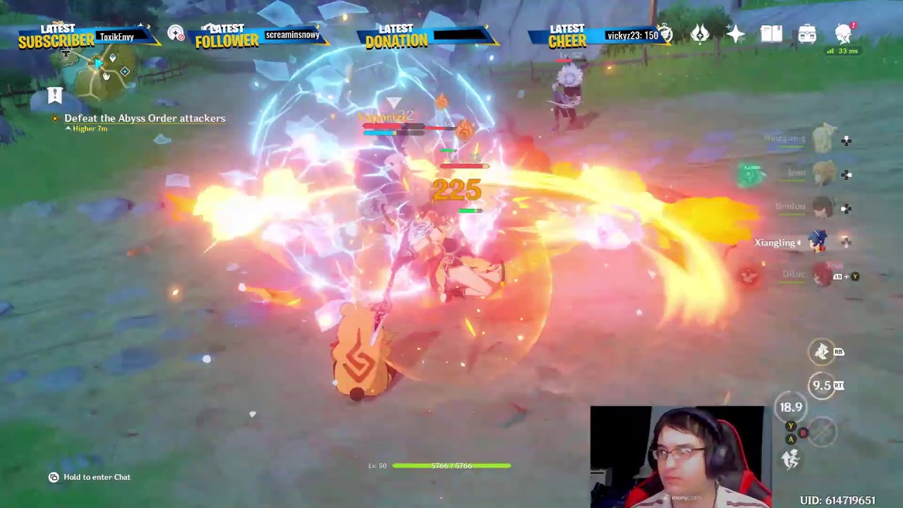 Geo and Anemo combine! The ulti team Jean and Ninguang! - YouTube